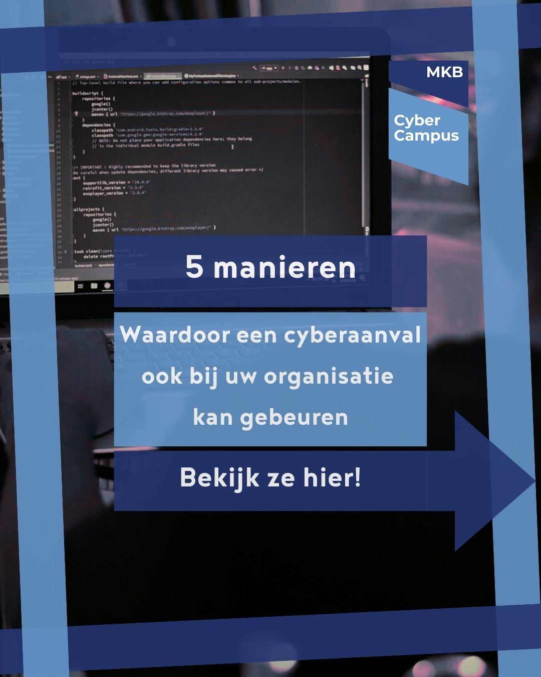 5 manieren waarop een cyberaanval bedrijven bedreigt - MKB Cyber Campus